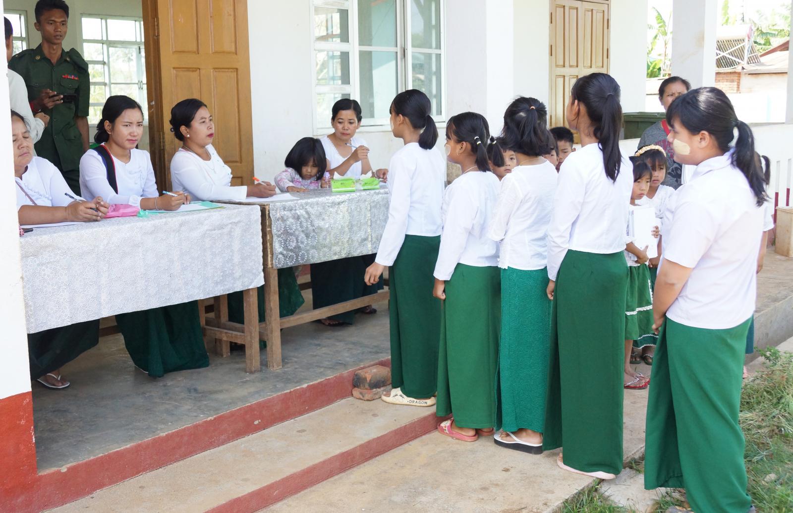 မိုင်းယန်းမြို့ခရိုင်၊ မိုင်းယန်းမြို့၌ ၂၀၂၄ ၂၀၂၅ ပညာသင်နှစ် ကျောင်းအပ