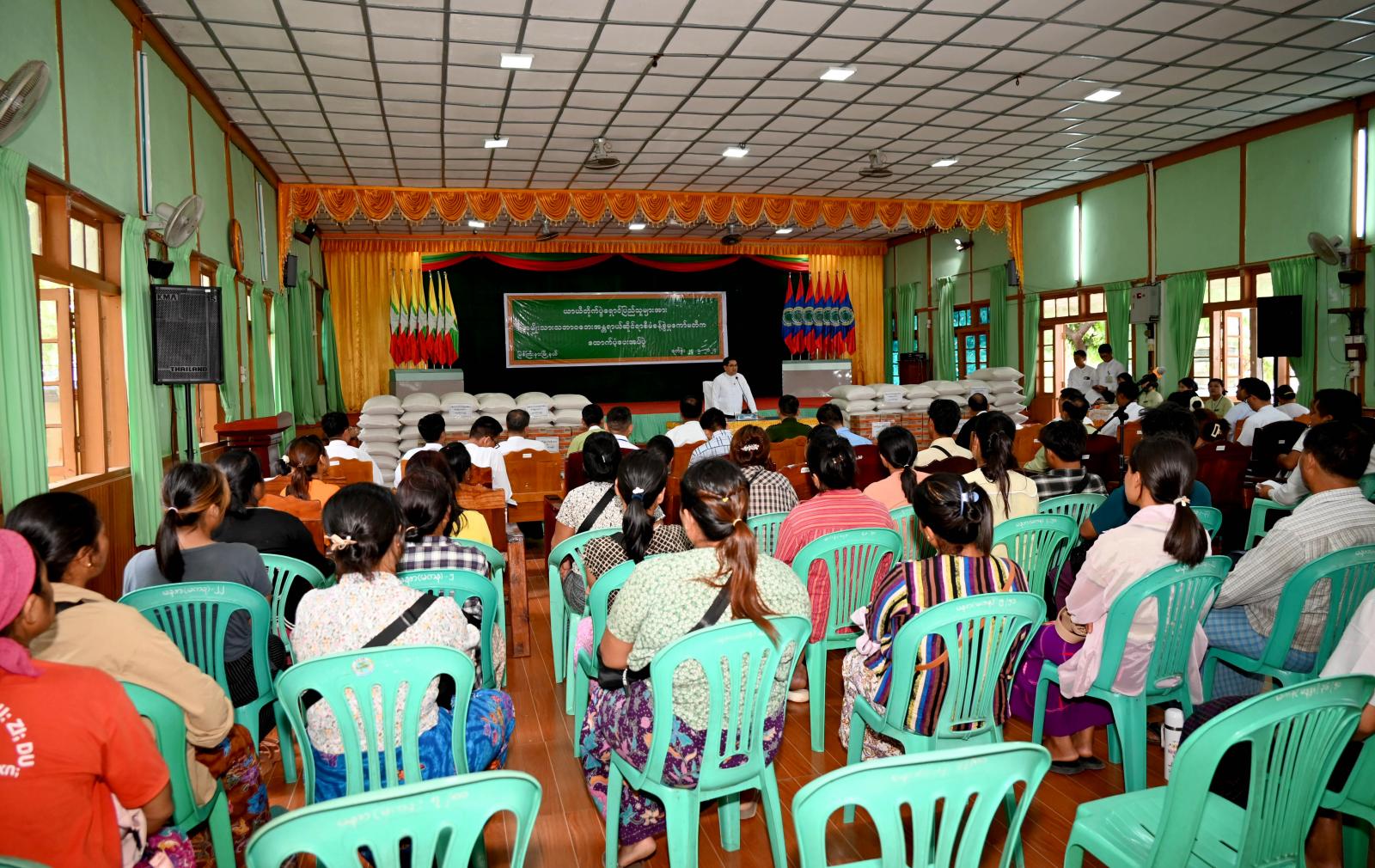 ကချင်ပြည်နယ်ဝန်ကြီးချုပ် ဦးခက်ထိန်နန် မြစ်ကြီးနားမြို့နယ်အတွင်း ယာယီတိမ