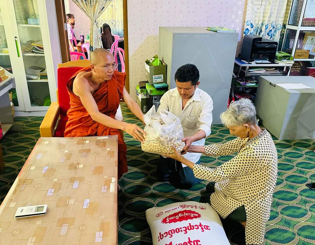 နောင်ချိုမြို့ သဖန်းကိုင်းပရဟိတ ဘုန်းတော်ကြီးသင်ပညာရေးကျောင်းရှိ ရဟန