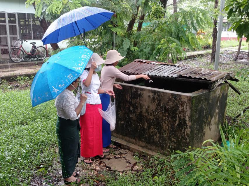 ဒဂုံမြို့သစ် တောင်ပိုင်း မြို့နယ်တွင် သွေးလွန်တုပ်ကွေးရောဂါ ကာကွယ်ထိန