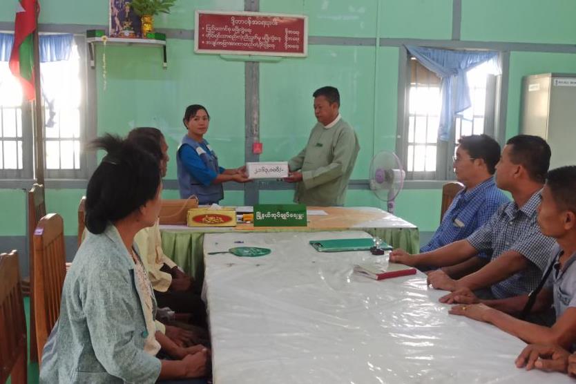 မြစ်သားမြို့နယ်၌ လေပြင်းတိုက်ခတ်မှုကြောင့် အမိုးလန်ပျက်စီးခဲ့သည့