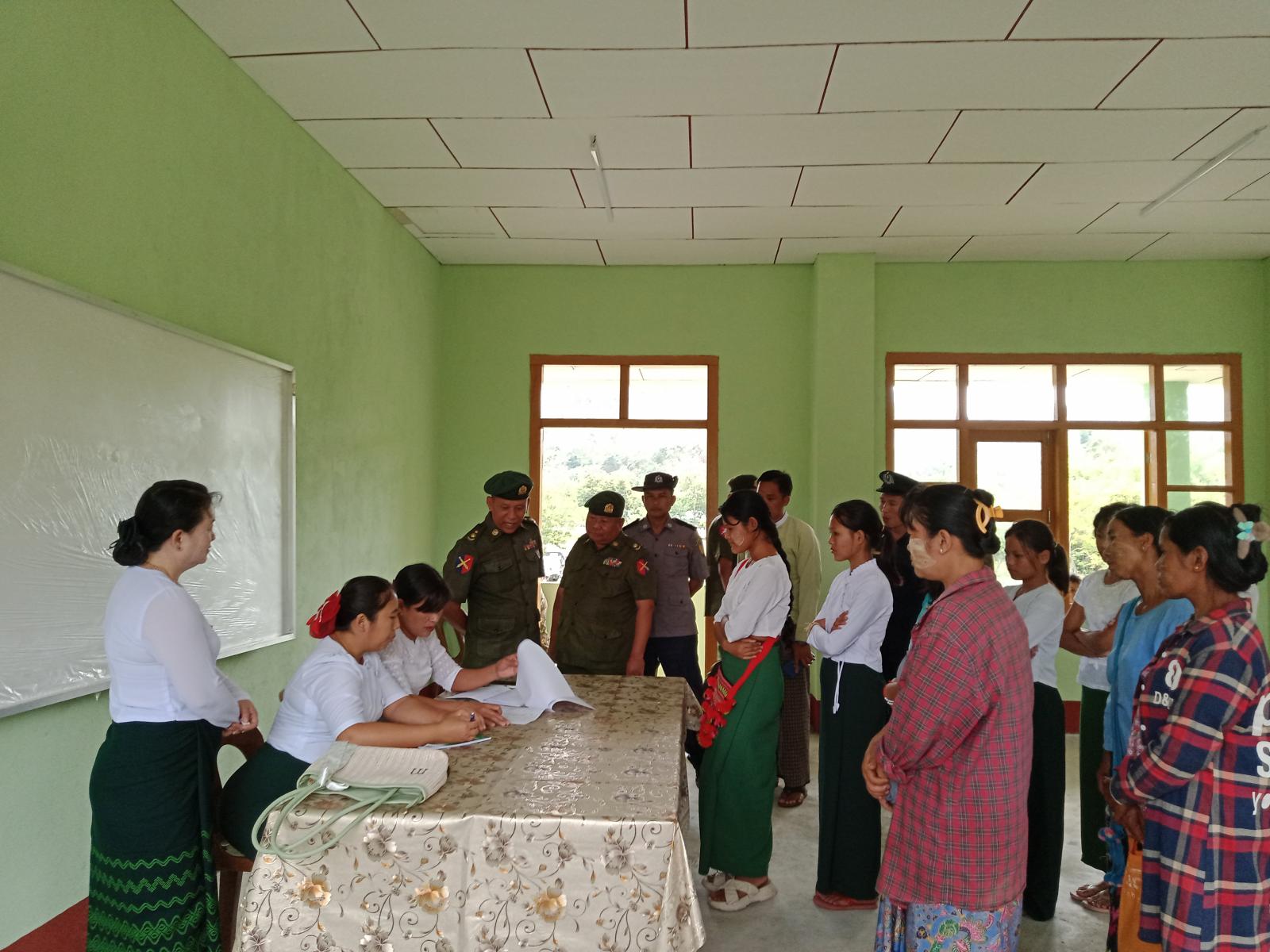 မိုင်းခုတ်မြို့၌ ၂၀၂၄ ၂၀၂၅ ပညာသင်နှစ်၊ အခြေခံပညာအထက်တန်း၊ အလယ်တန်းနှင့