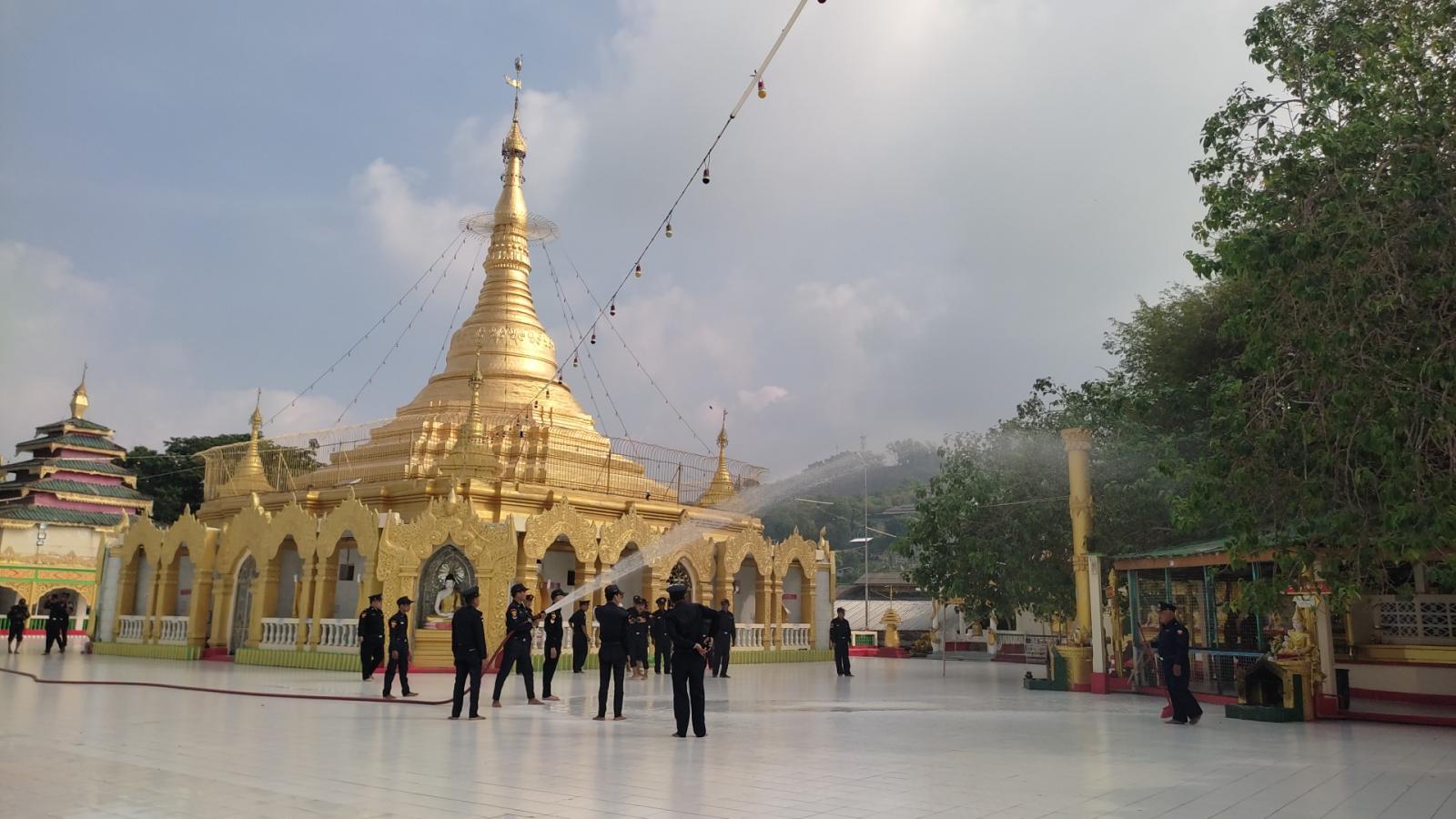 ကော့သောင်းမြို့တွင် ၇၈ နှစ်မြောက် မြန်မာနိုင်ငံမီးသတ်တပ်ဖွဲ့နေ့အထိမ