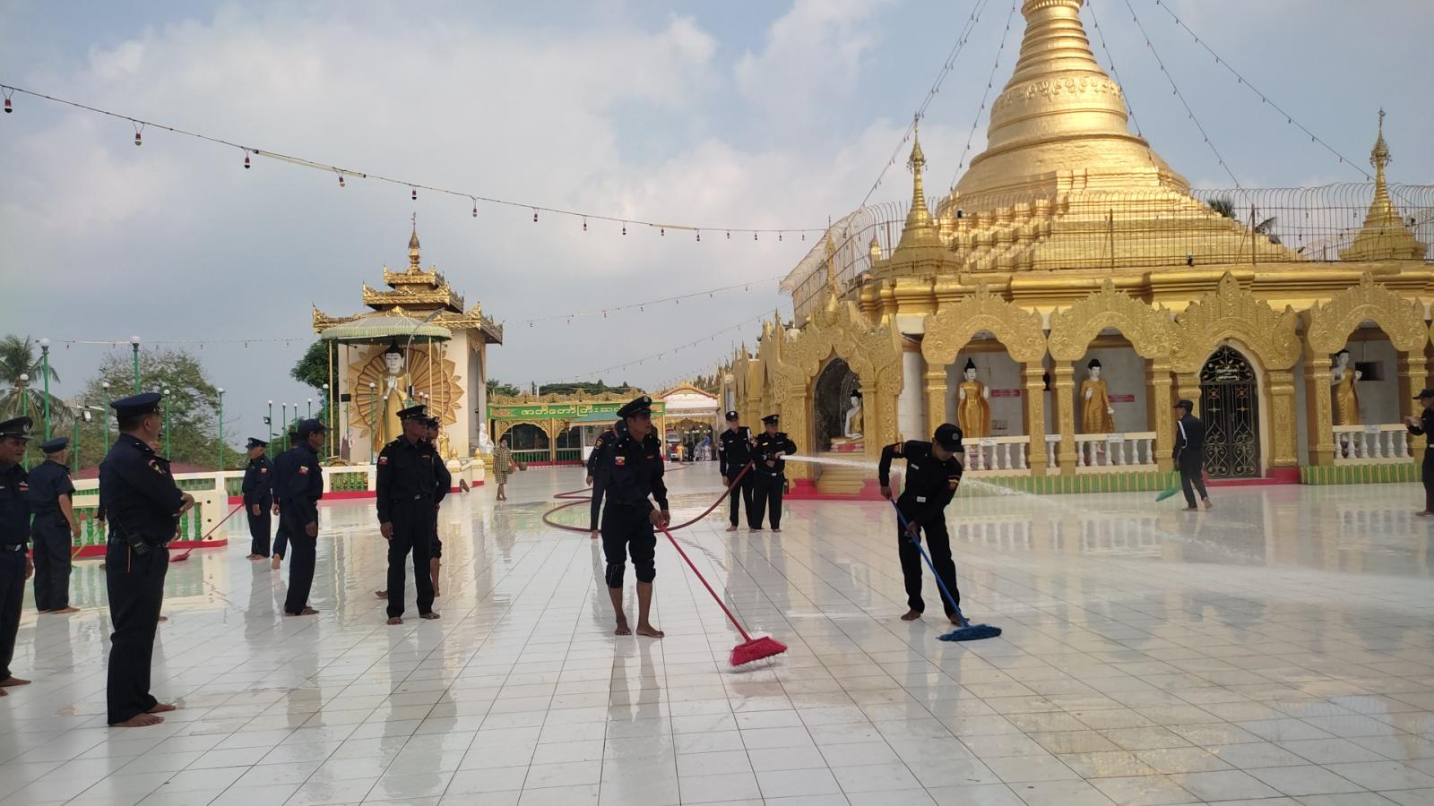 ကော့သောင်းမြို့တွင် ၇၈ နှစ်မြောက် မြန်မာနိုင်ငံမီးသတ်တပ်ဖွဲ့နေ့အထိမ