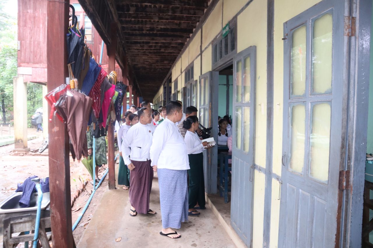 မွန်ပြည်နယ်ဝန်ကြီးချုပ် ဦး အောင်ကြည်သိန်း ၂၀၂၄ ၂၀၂၅ ပညာသင်နှစ်၊ အခ
