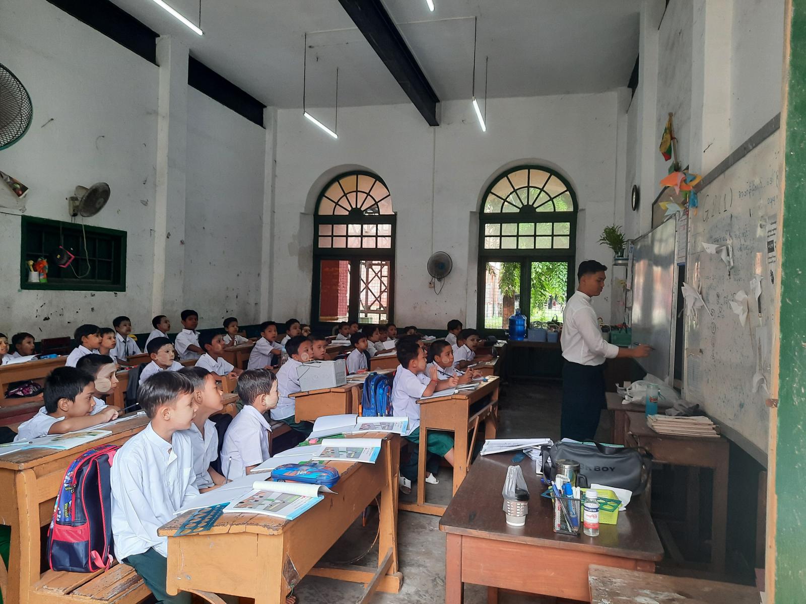 ဗိုလ်တထောင်မြို့နယ်တွင်းရှိ အခြေခံပညာကျောင်းများ စတင်ဖွင့်လှစ