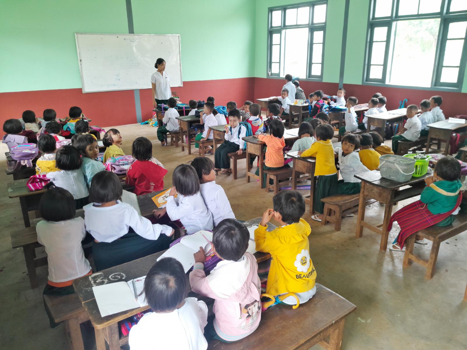 ကျောက်တလုံးကြီးမြို့နယ်တွင် ၂၀၂၄ ၂၀၂၅ ပညာသင်နှစ် အခြေခံပညာကျောင်းများ