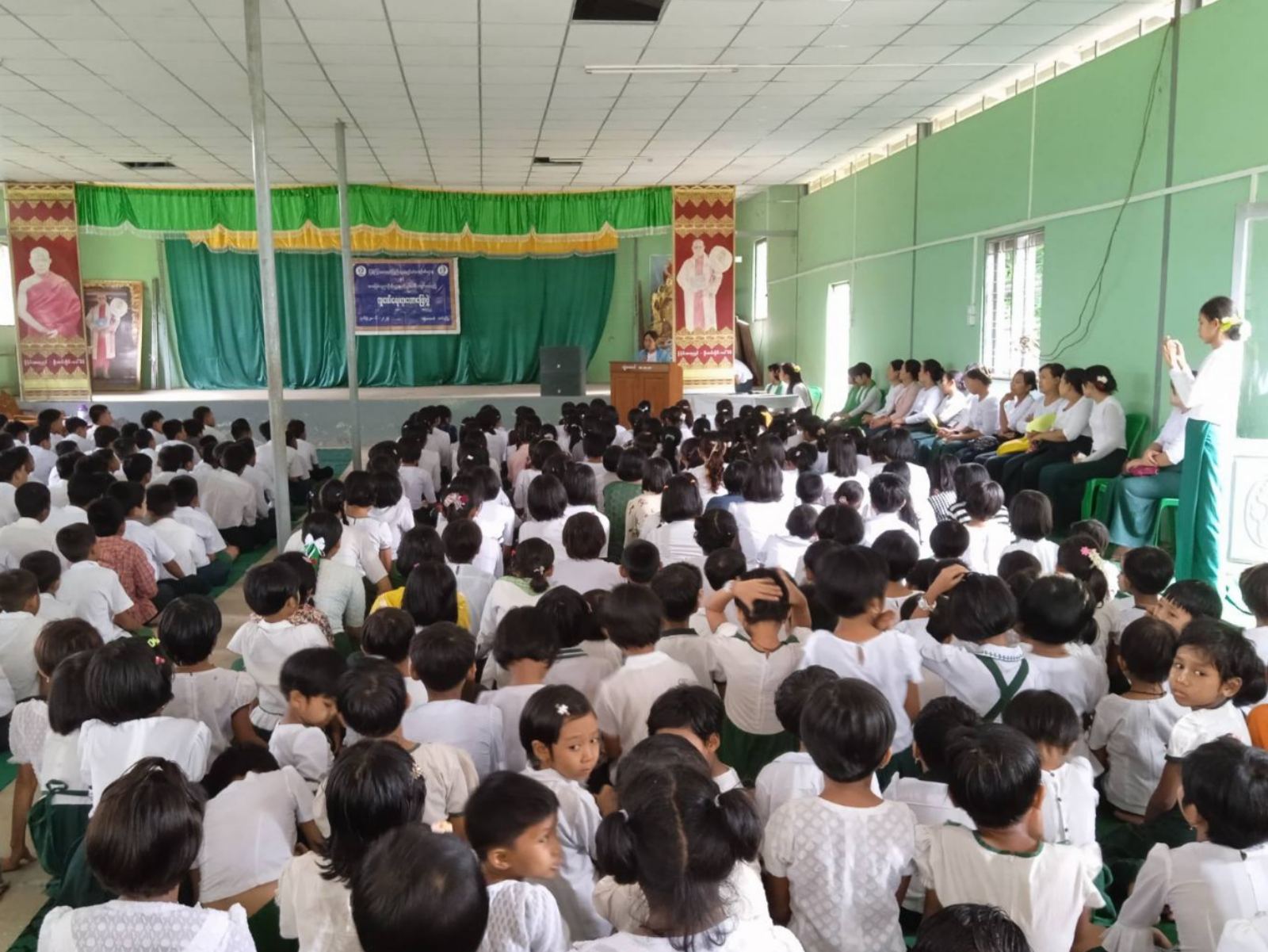 အင်္ဂပူမြို့နယ်၊ အ ထ က ကျွဲသောင် တွင်လူငယ်ရေးရာဟောပြောပွဲနှင့် လူငယ