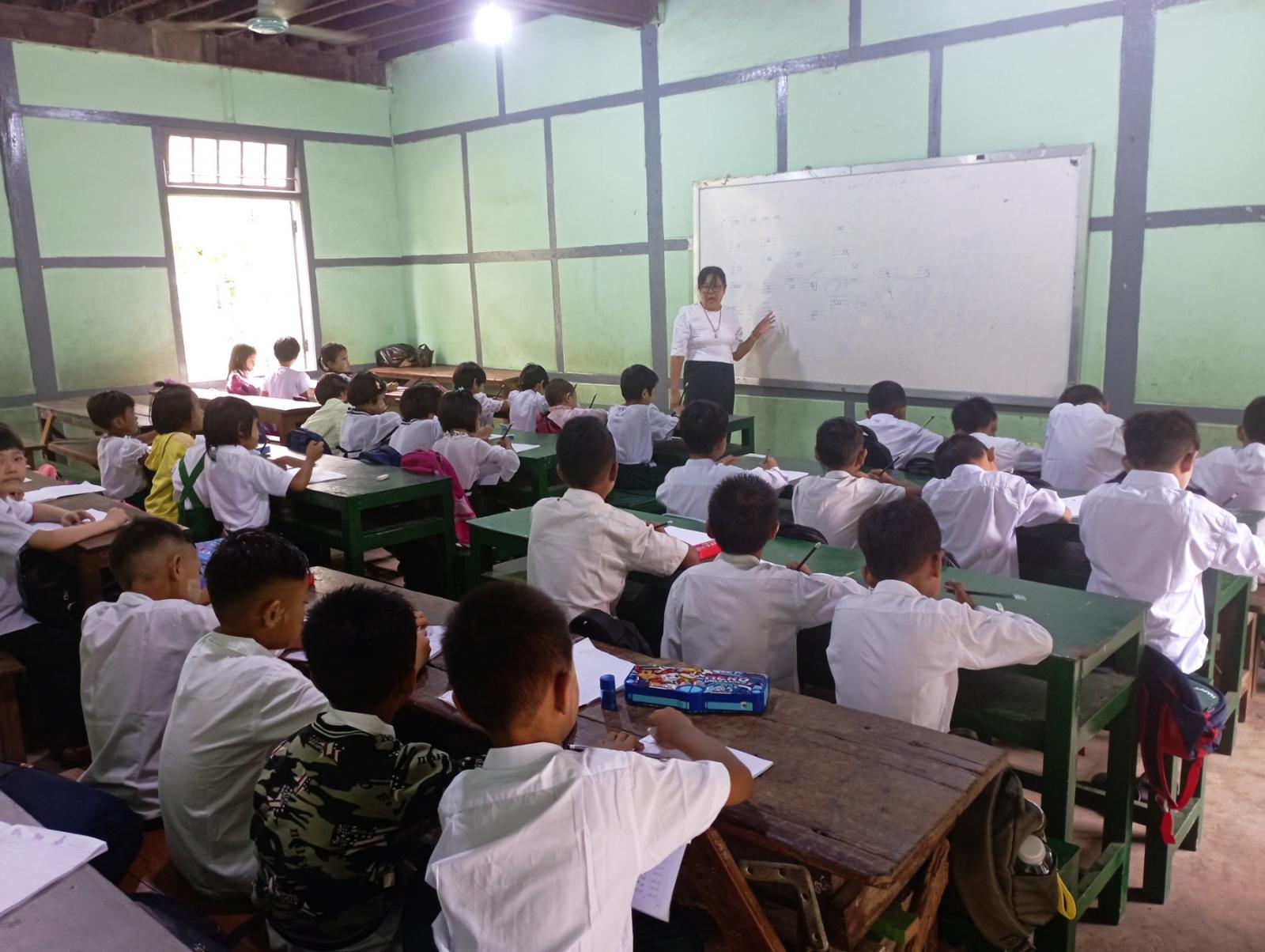 လယ်ဝေးမြို့နယ်အတွင်းရှိ အခြေခံပညာကျောင်းများ စတင်ဖွင့်လှစ