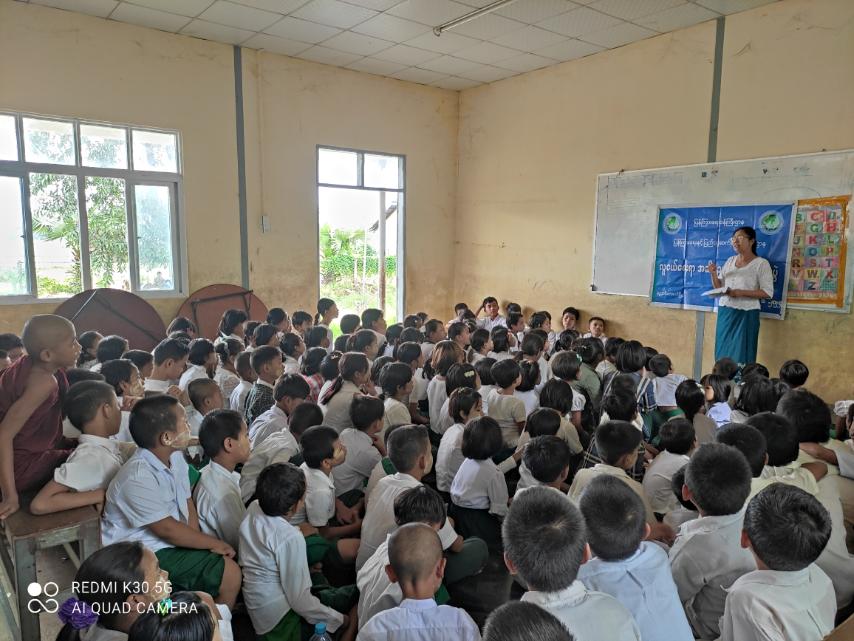 ညောင်လေးပင်မြို့နယ်တွင် နယ်လှည့်စာကြည့်တိုက်၊ ဟောပြောပွဲနှင့် နံရံကပ