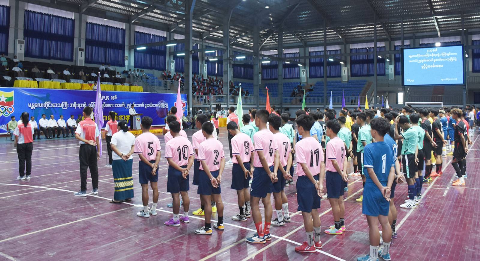 မန္တလေးတိုင်းဒေသကြီးအစိုးရအဖွဲ့ဝန်ကြီးချုပ် ဦးမျိုးအောင် ၂၀၂၄ ခုနှစ