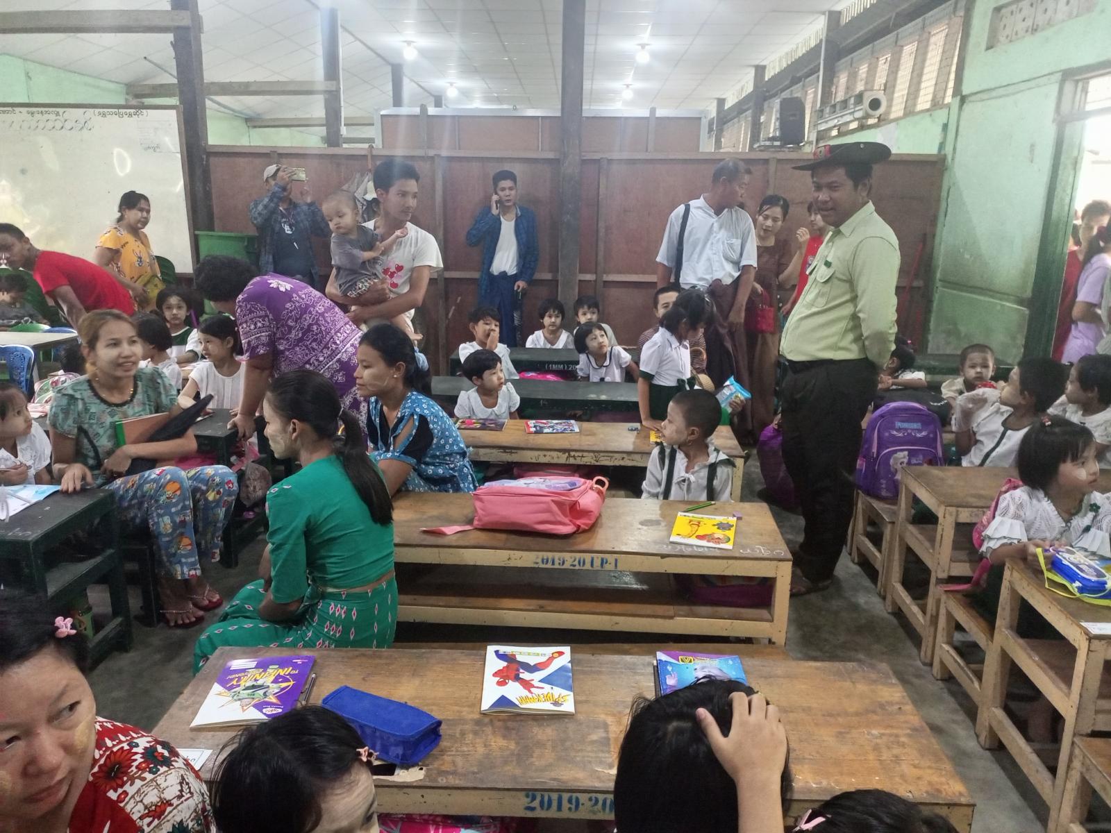 ငါးသိုင်းချောင်းမြို့၌ ၂၀၂၄ ၂၀၂၅ ပညာသင်နှစ်တွင် အခြေခံပညာကျောင်းများ
