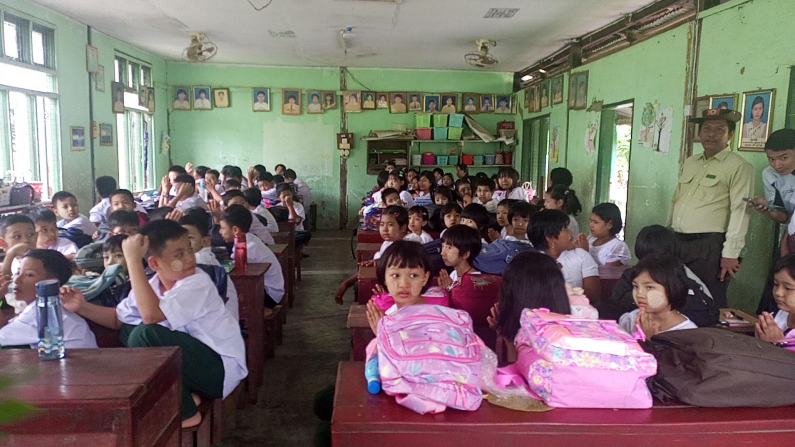 ငါးသိုင်းချောင်းမြို့၌ ၂၀၂၄ ၂၀၂၅ ပညာသင်နှစ်တွင် အခြေခံပညာကျောင်းများ