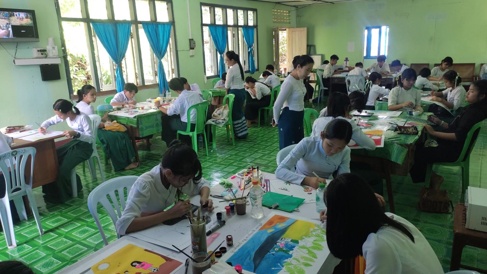 ကော့သောင်းမြို့တွင် အပြည်ပြည်ဆိုင်ရာမူးယစ်ဆေးဝါးအလွဲသုံးမှုနှင့် တရားမဝင်ရောင်းဝယ်မှုတိုက်ဖျက