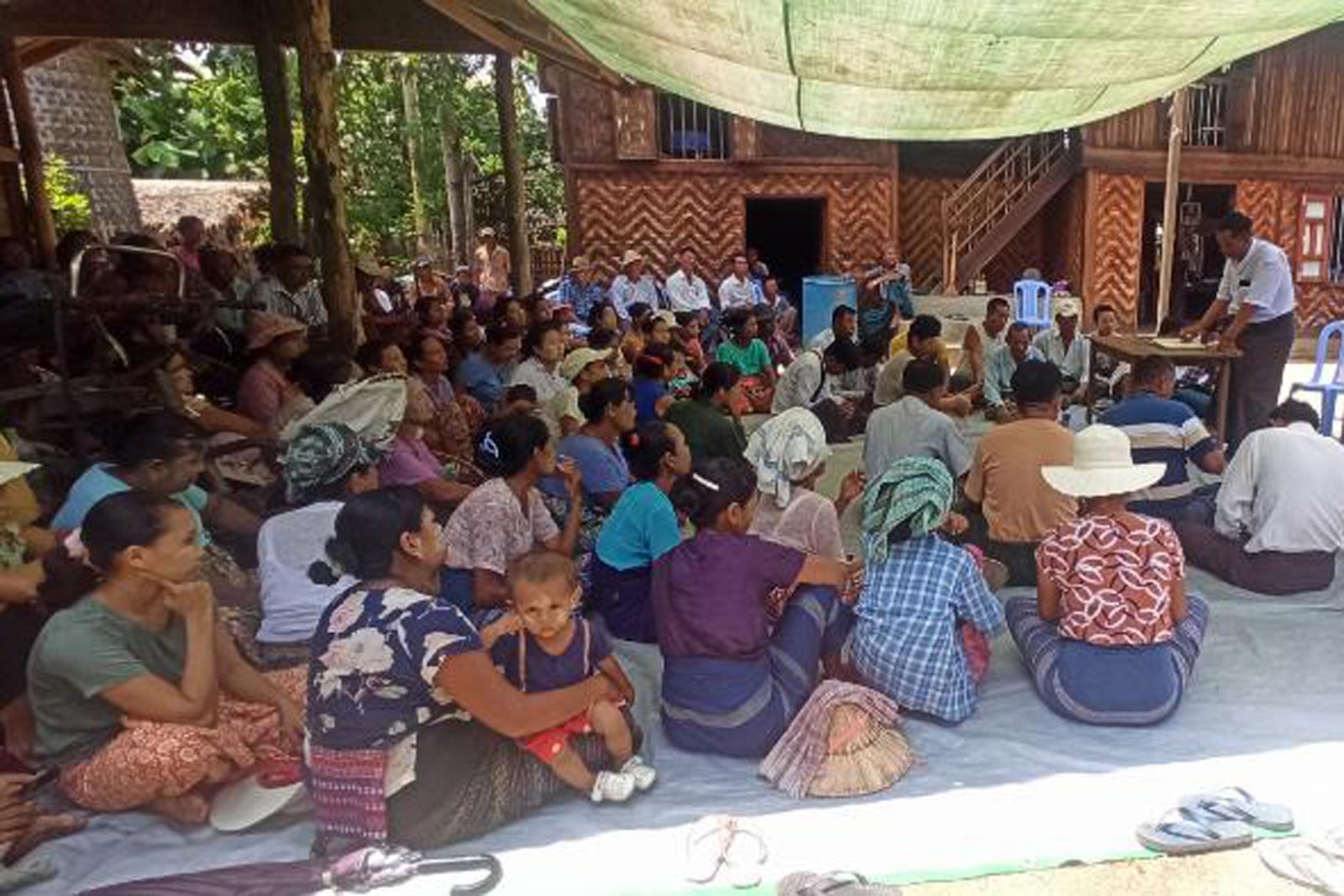ပုဗ္ဗသီရိမြို့နယ်၊ ဥယျာဉ်ကျေးရွာ၌ ၂၀၂၄ ၂၀၂၅ မိုးသီးနှံစိုက်ပျိုးထုတ်လုပ