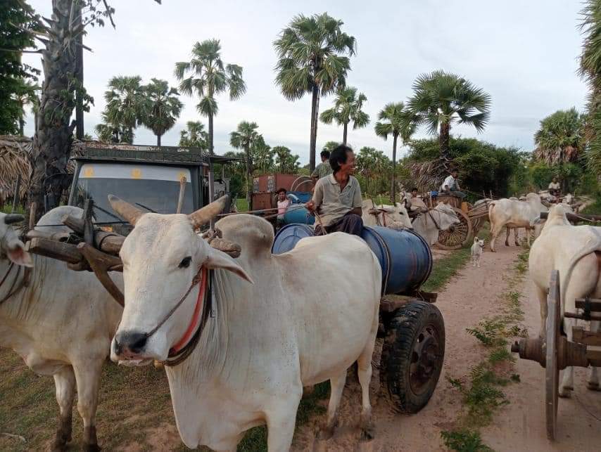 ညောင်ဦးမြို့နယ်အတွင်း ဝေမျှခြင်း ပရဟိတမိသားစုမှ တောဇွန်တဲတိုက်သို့ သောက