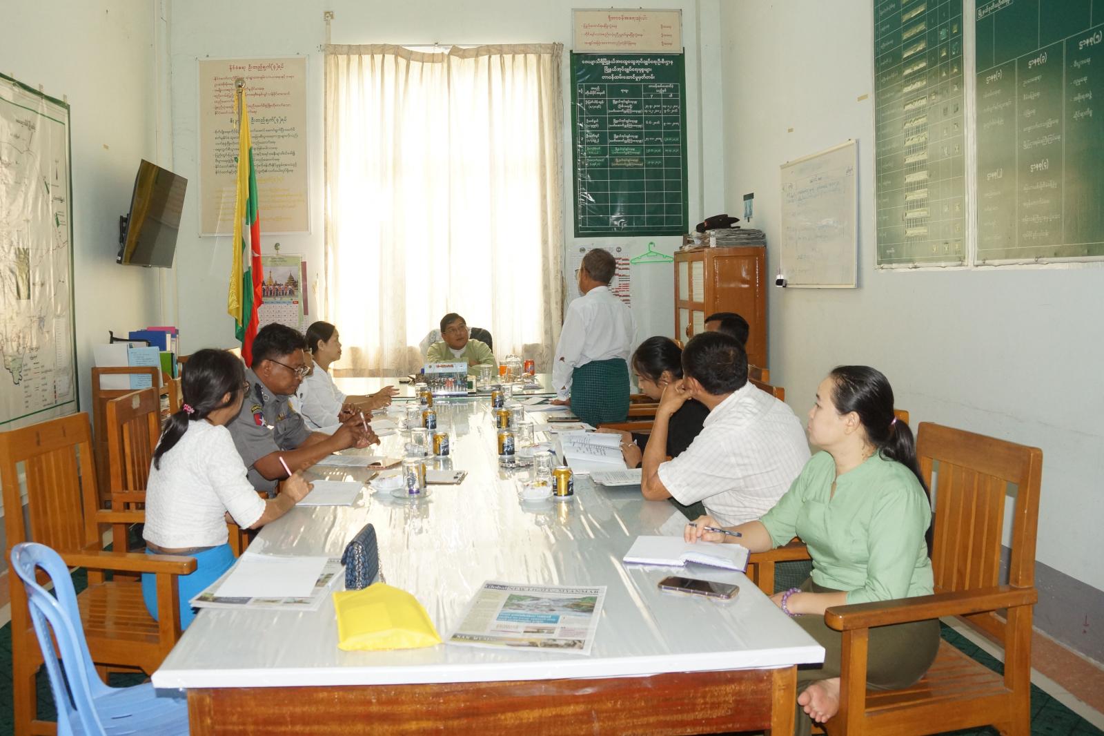 ဇေယျာသီရိမြို့နယ်၌ ကလေးသူငယ်အခွင့်အရေးများဆိုင်ရာ ကော်မတီအစည်းအဝေး ကျင