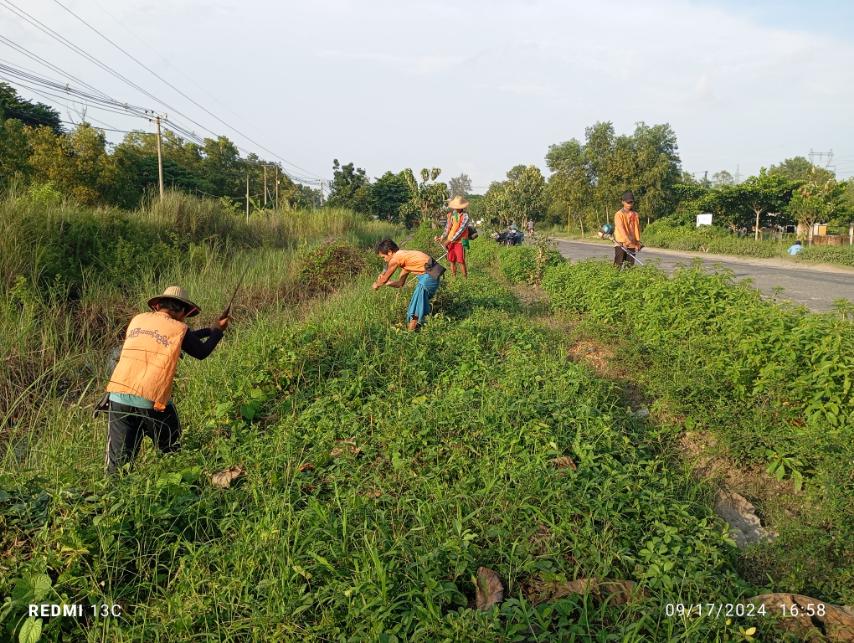 ကန်ကြီးထောင့်မြို့နယ်၌ မြို့နယ်သန့်ရှင်းသာယာလှပရေးအတွက် သန့်ရှင်းရေးမ