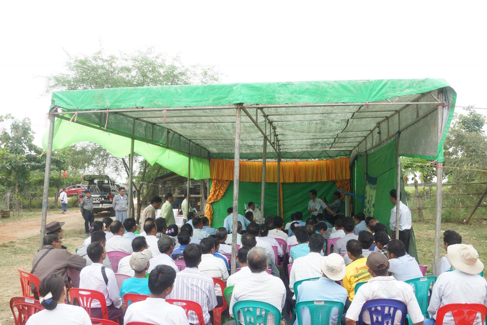 မကွေးတိုင်းဒေသကြီး ဝန်ကြီးချုပ် ဦးတင့်လွင်၊ တောင်တွင်းကြီးမြို့နယ်အတွင