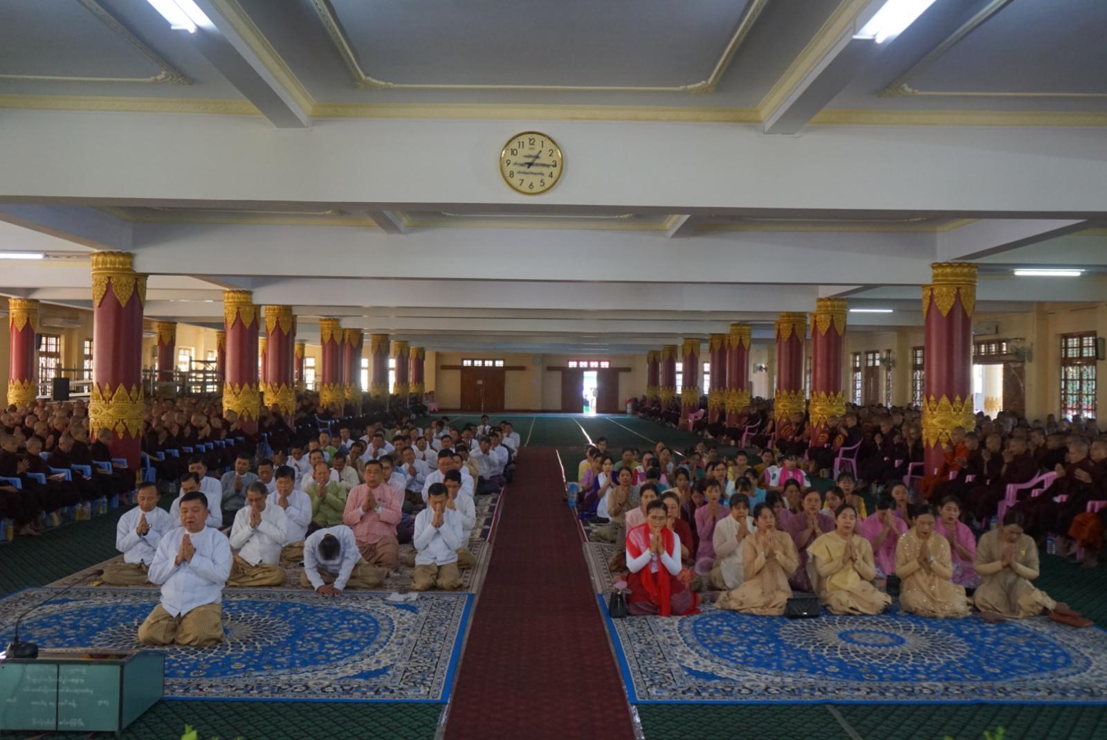 မွန်ပြည်နယ်ဝန်ကြီးချုပ် ဦးအောင်ကြည်သိန်း ၄၂ ကြိမ်မြောက် စူဠဘွဲ့နှင်းသဘင် ပရိယတ္တိစာအောင် န