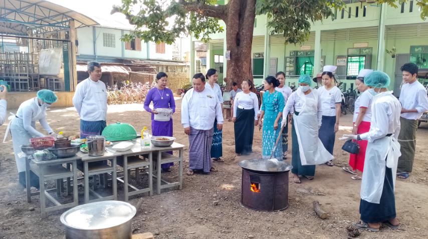 မုဒုံမြို့၌ ကျောင်းတွင်းအာဟာရကျွေးခြင်းလုပ်ငန်းများဆောင်ရွက