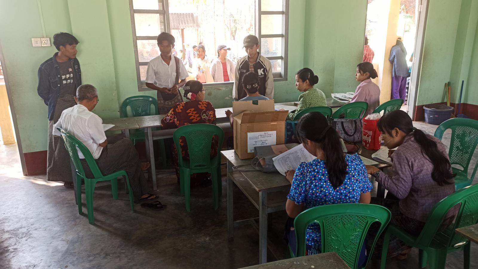 သဲကုန်းမြို့နယ်တွင် ၂၀၂၄ ၂၀၂၅ ပညာသင်နှစ်တက္ကသိုလ်ဝင်စာမေးပွဲ ဖြေဆိုခွင့