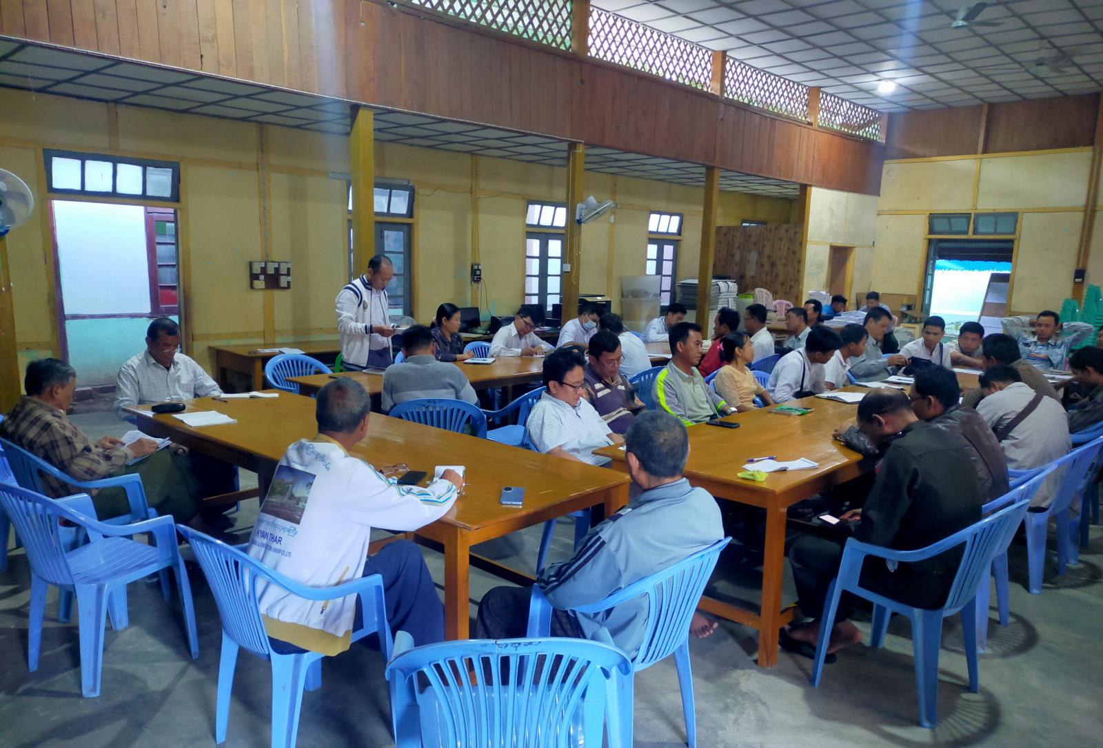 စေတုတ္တရာမြို့နယ် မဲဆန္ဒနယ်တွင် တတိယအကြိမ် မဲဆန္ဒရှင်စာရင်း ကပ်ထားက ...