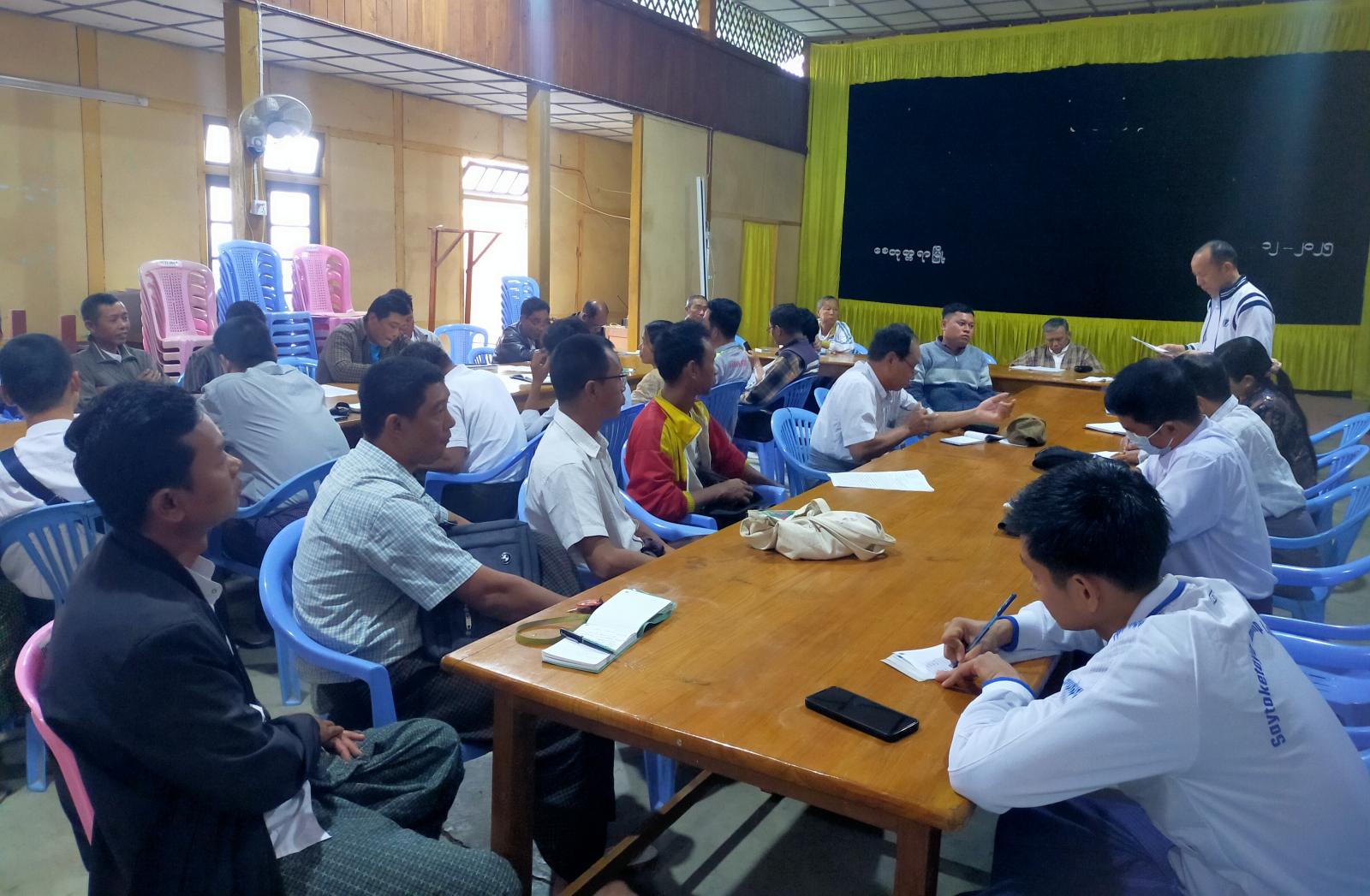 စေတုတ္တရာမြို့နယ် မဲဆန္ဒနယ်တွင် တတိယအကြိမ် မဲဆန္ဒရှင်စာရင်း ကပ်ထားက ...