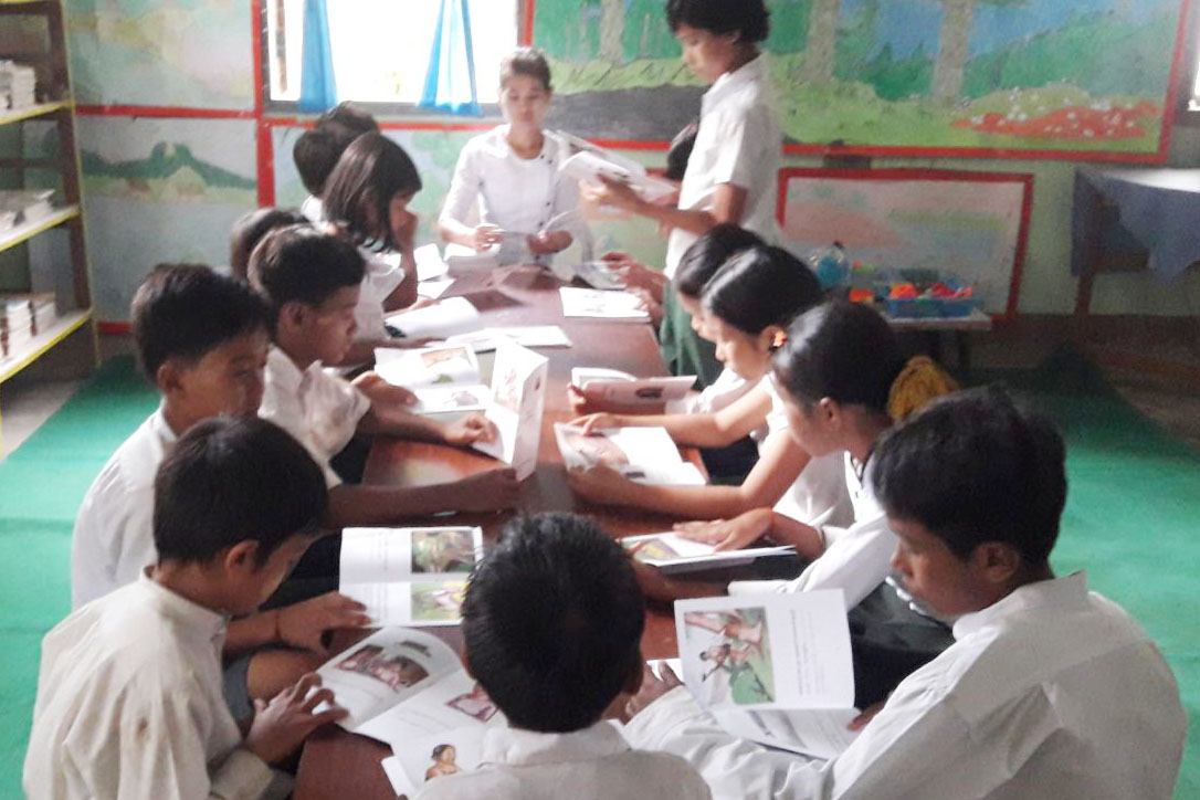 ကရသူရိမြို့၊ ကလေးစာဖတ်ခန်း၌ ကျောင်းသား/ကျောင်းသူများ ဉာဏ်ရည်ထက်မြက်ရေး ...