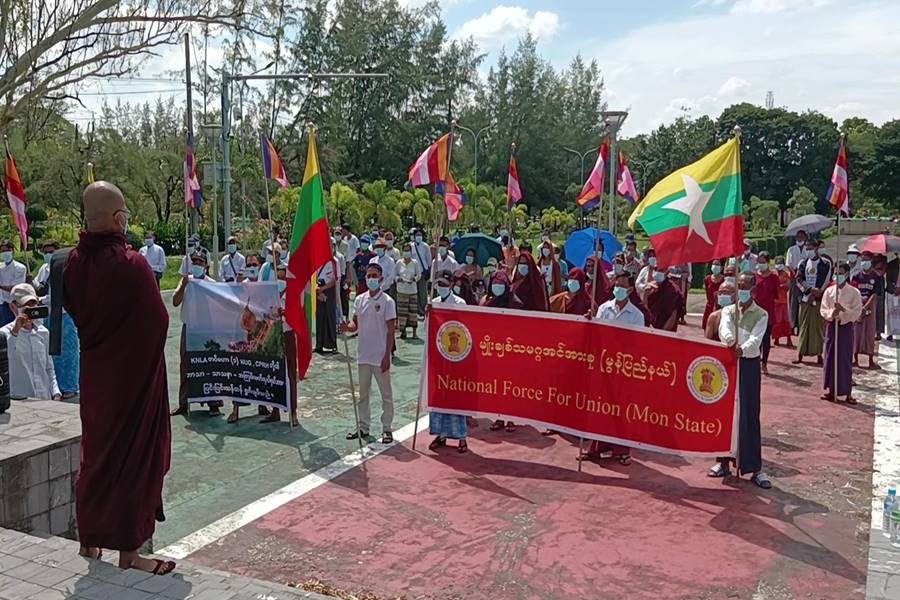 ကျိုက်ထိုမြို့နယ်ရှိ ကျိုက်ထီးရိုးဆံတော်ရှင်စေတီတော်မြတ်ကြီး၊ ကင်းမွန