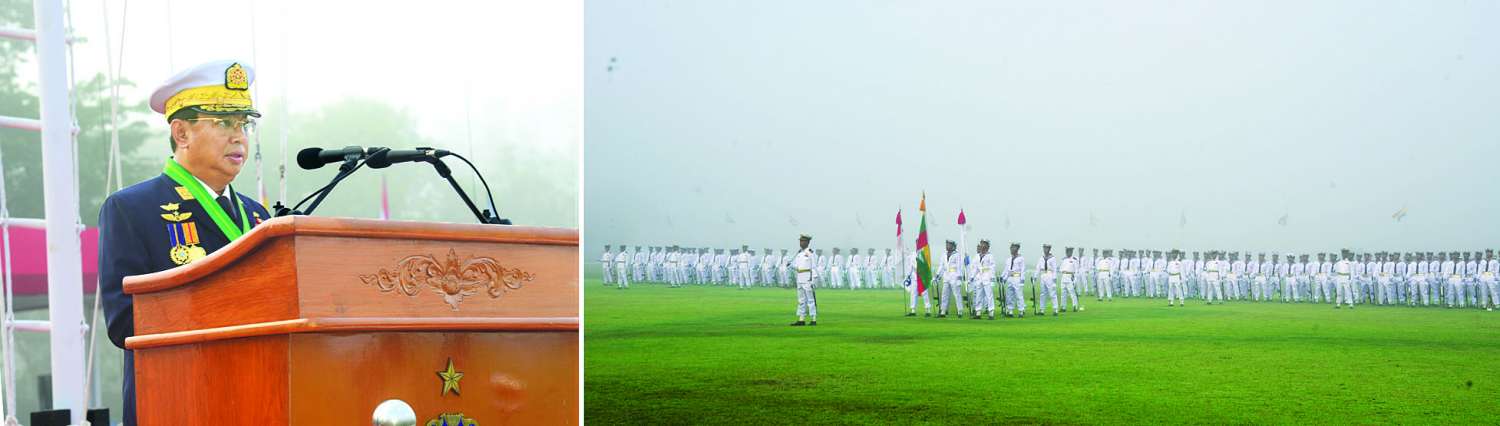 ၇၅ နှစ်မြောက် စိန်ရတုတပ်မတော် ရေ နှစ်ပတ်လည်နေ့အထိမ်းအမှတ် ဂုဏ်ပြုစစ