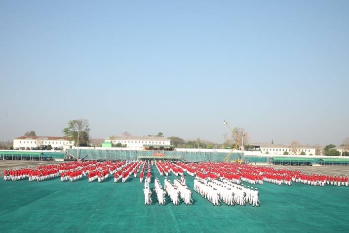 ၇၈ နှစ်မြောက်တပ်မတော်နေ့အထိမ်းအမှတ် ၂၉ ကြိမ်မြောက် တပ်မတော် ကြည်း၊ ရေ