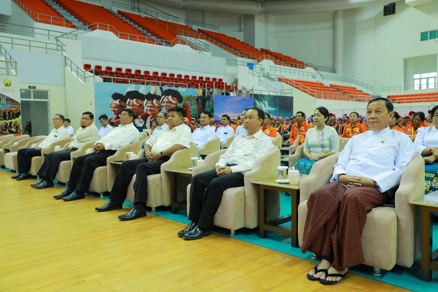 ပြည်ထောင်စုဝန်ကြီး ဦးမင်းသိန်းဇံ ကာယပညာနှင့် အားကစားအခြေခံနည်းပြသင်တန်း