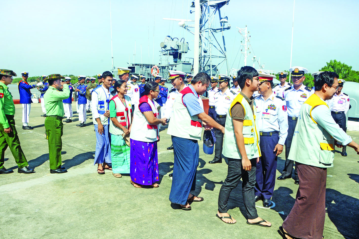 တပ်မတော်ပင်လယ်သွားဆေးရုံရေယာဉ် သံလွင် ရန်ကုန်တိုင်းဒေသကြီး ကိုကိုးကျွန