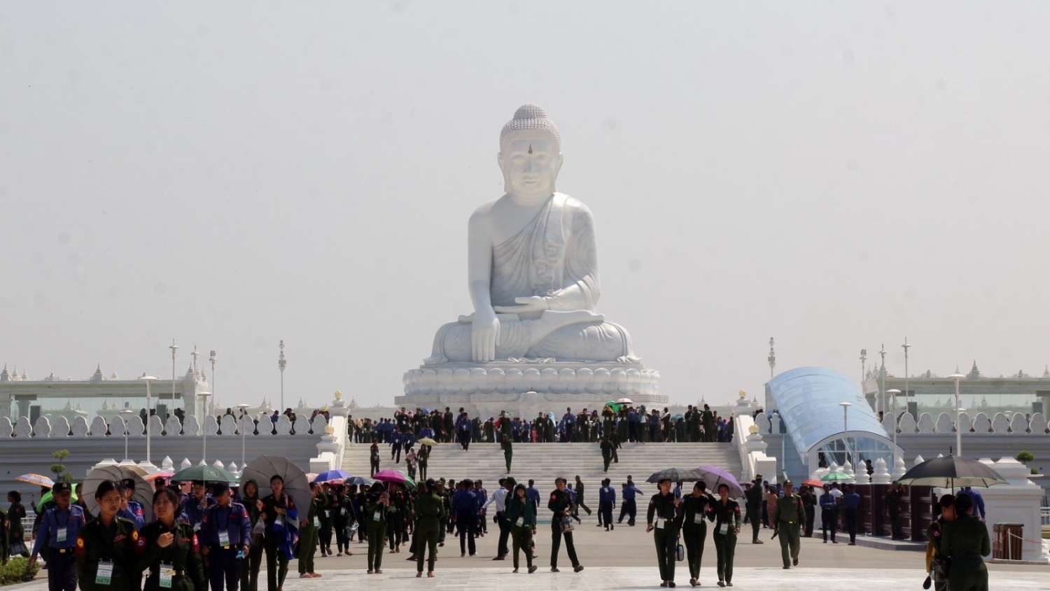 ၇၉ နှစ်မြောက်တပ်မတော်နေ့ စစ်ရေးပြအခမ်းအနားတွင်ပါဝင်သည့် စစ်ရေးပြစစ်က