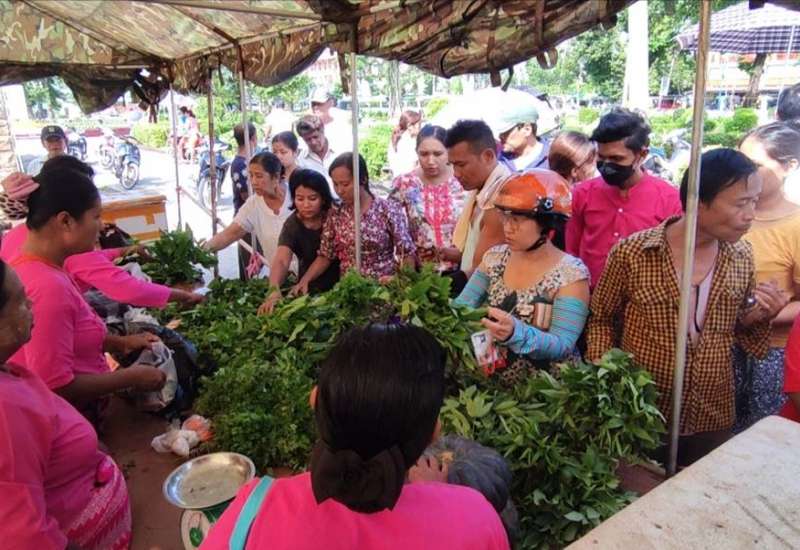 ရှမ်းပြည်နယ် အရှေ့ပိုင်း ၊ မိုင်းဆတ်မြို့နယ်အတွင်းရှိ မိုးသည်းထန်စွာရွာသွန်းခြင်းနှင့် လေပြင
