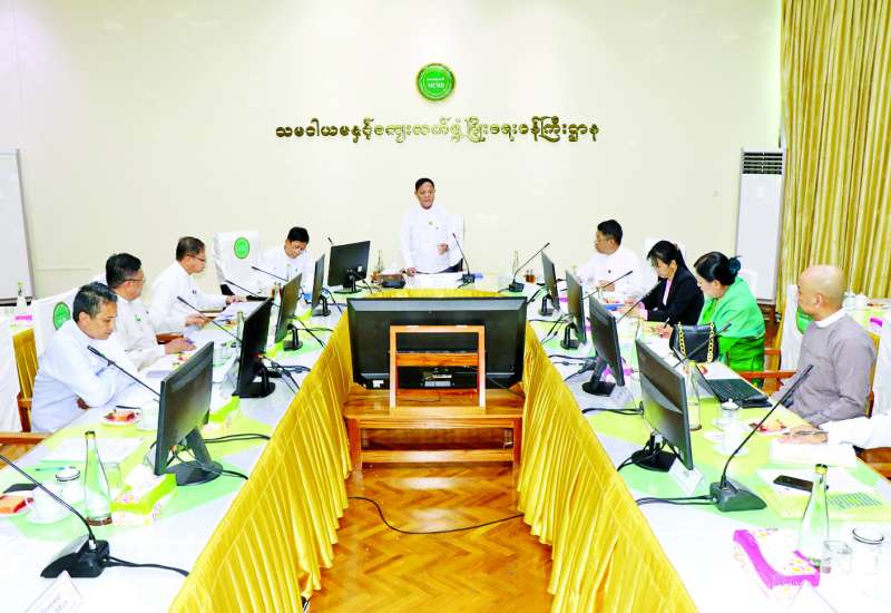 အမျိုးသားလုံခြုံရေးဆိုင်ရာအကြံပေးပုဂ္ဂိုလ် နိုင်ငံတော်စီမံအုပ်ချုပ်ရေးကောင်စီဥက္ကဋ္ဌရုံးဝန်က